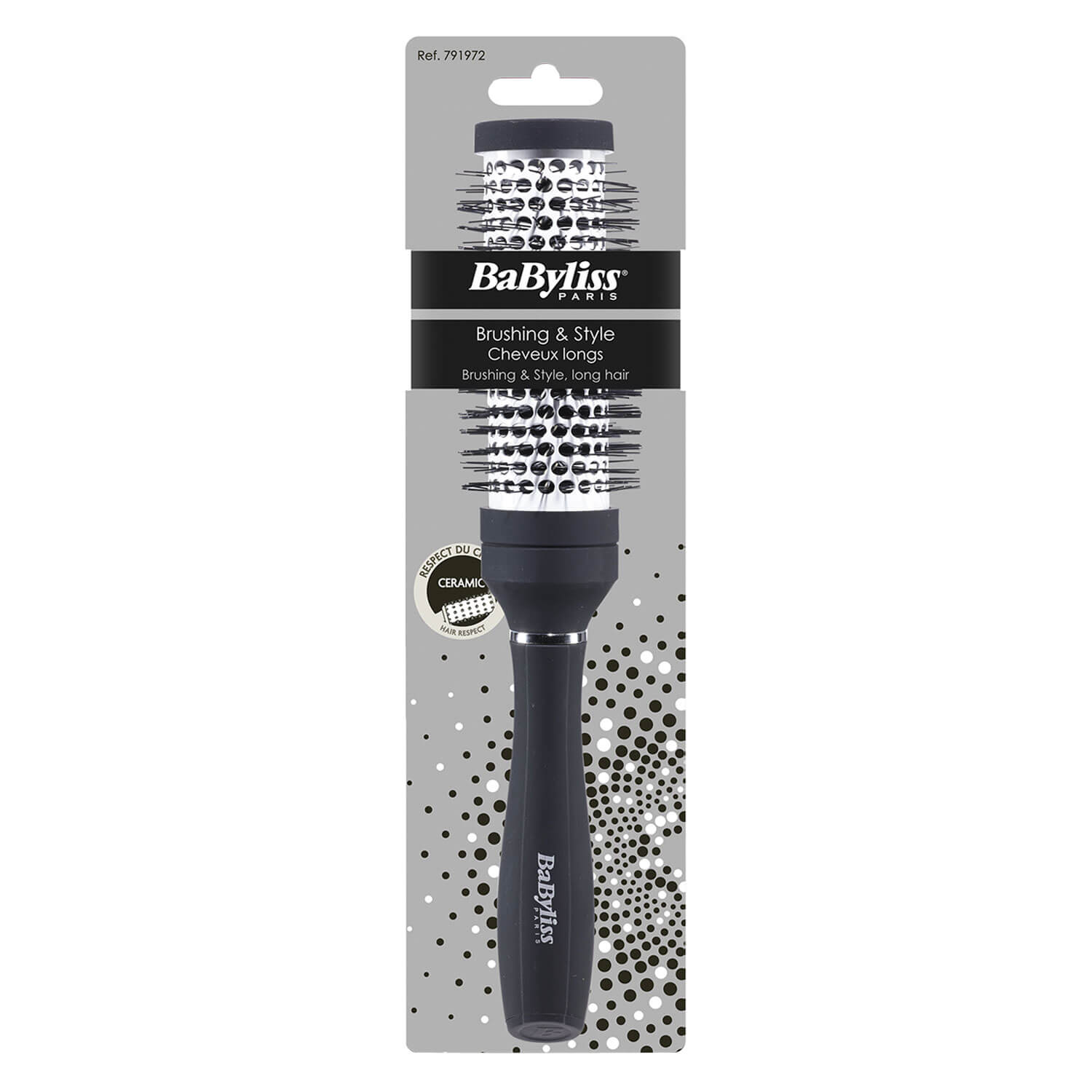 BaByliss - Ceramic Brush Black 791972 | BaByliss | PerfectHair.ch