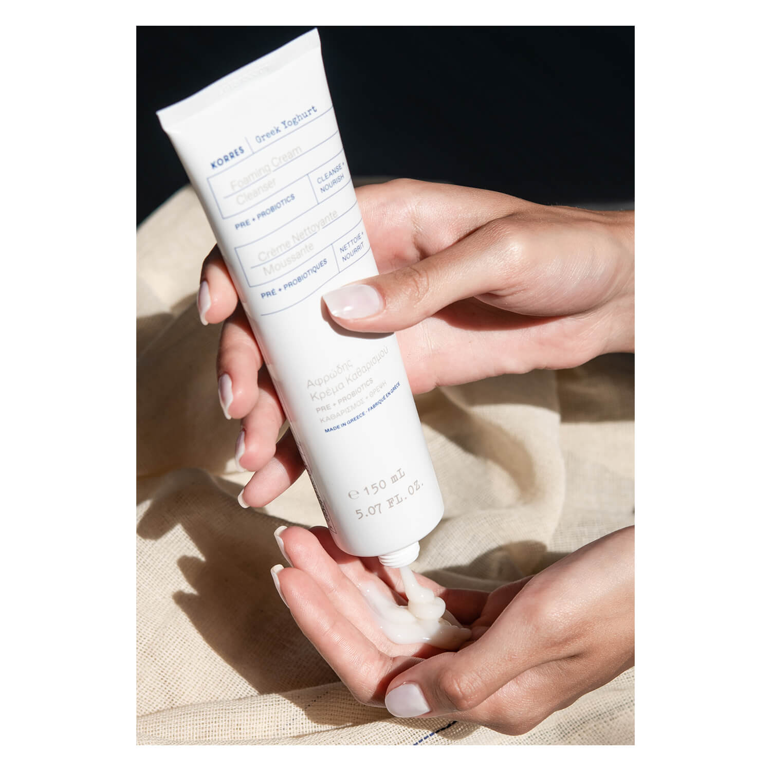 Korres Greek Yoghurt Foaming Cream Cleanser | PerfectHair.ch