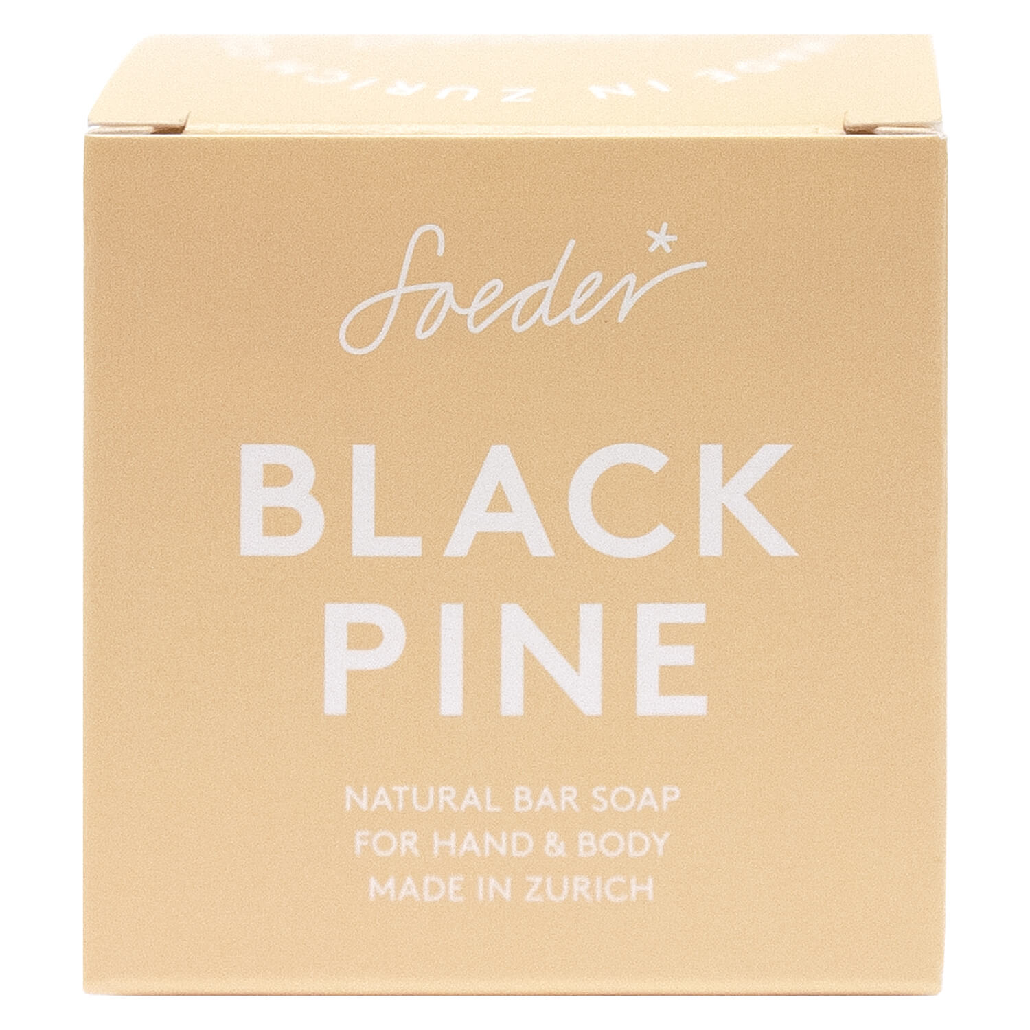 Soeder Natural Bar Soap Black Pine | PerfectHair.ch
