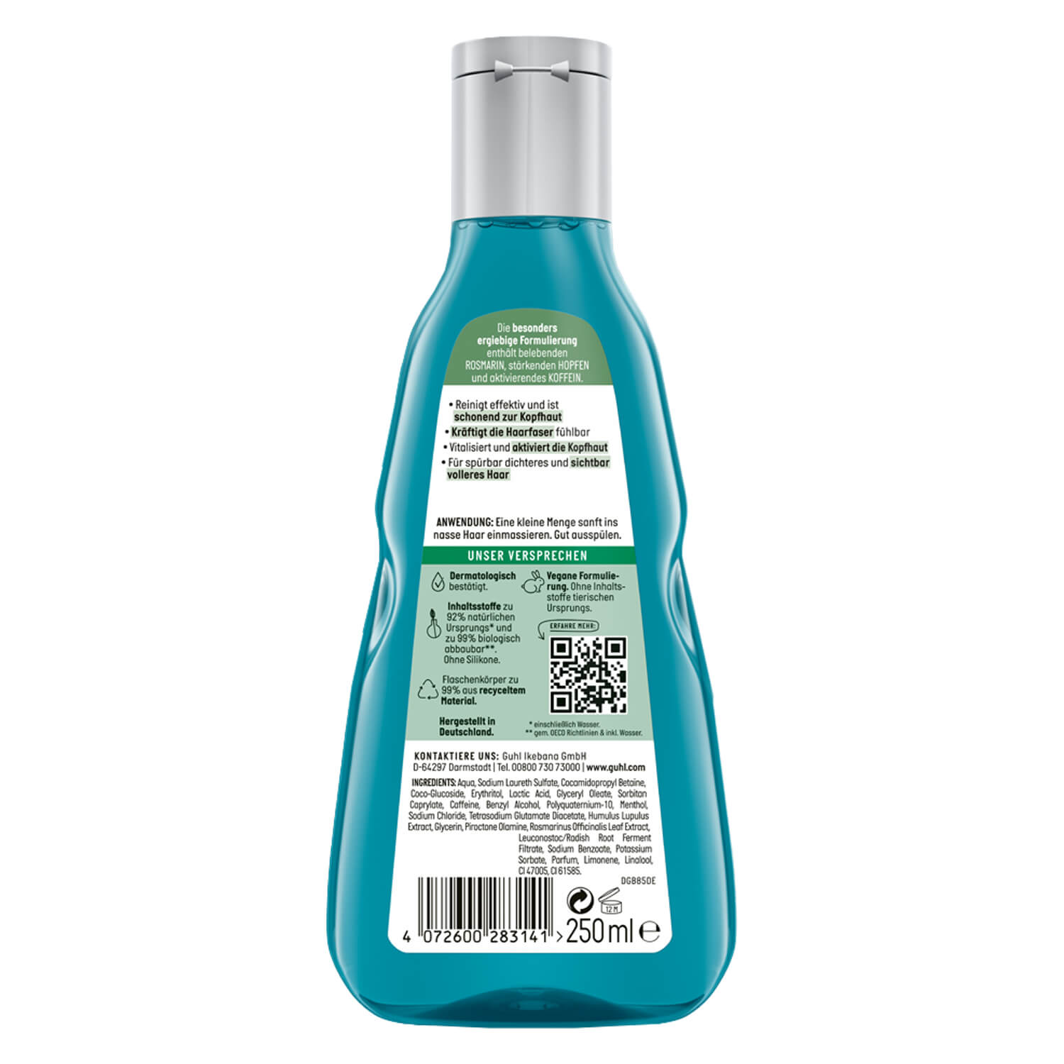 GUHL MEN VOLL & STARK Kräftigendes Shampoo | PerfectHair.ch