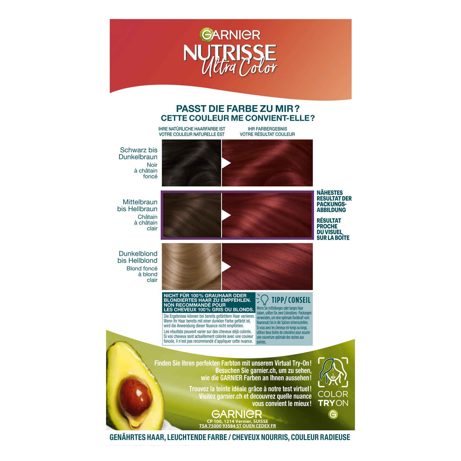 GARNIER Nutrisse - 5.64 Terrakotta-Rot | PerfectHair.ch