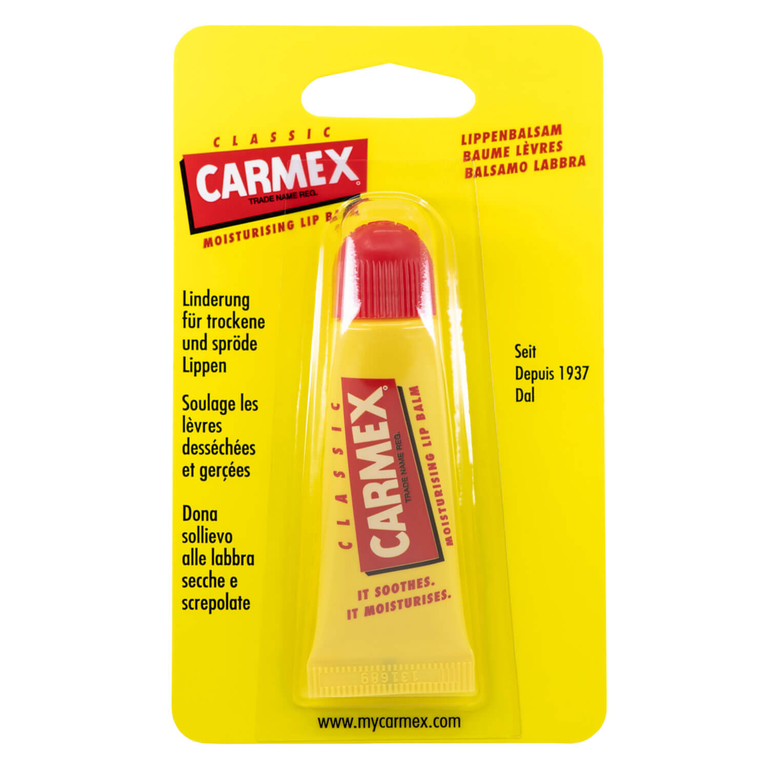 CARMEX - Moisturising Lip Balm Classic Tube | CARMEX | PerfectHair.ch