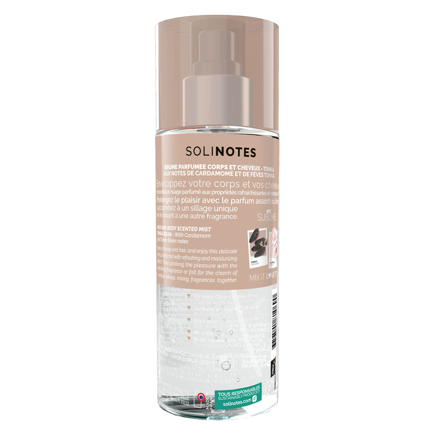 Solinotes Hair & Body Mist Tonka | PerfectHair.ch