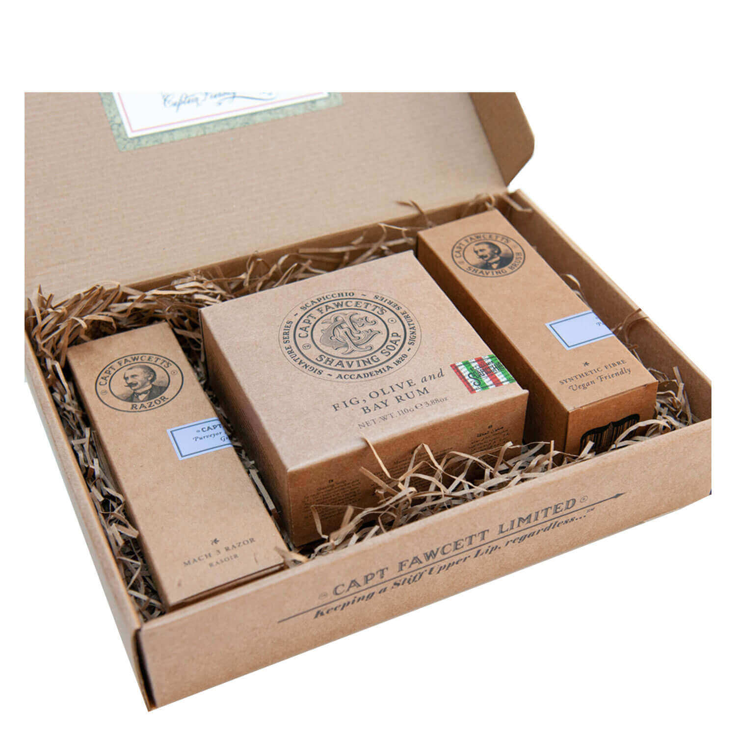 Captain Fawcett Capt. Fawcett Care - Scapicchio Shaving Soap Set ...